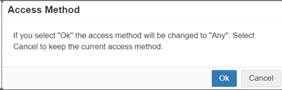 Configuring contextual access control